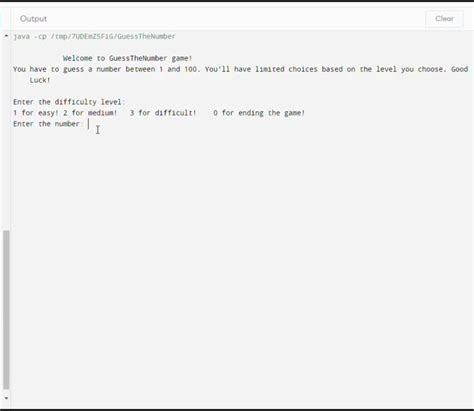 Video Finished Guess A Number Game With Java Manaswini B Posted