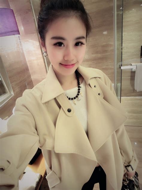 Miss Jto2014春装新款韩版纯色无扣气质款风衣中长款外套1531124小叶向小葵