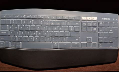 Jesra Keyboard Cover For Logitech Mk850 Mk875 And Logitech Mk825 Wireless Keyboard Skin Protector