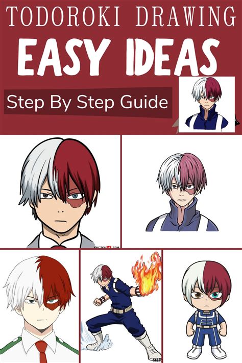 18 Todoroki Drawing Ideas How To Draw Todoroki Diyncrafty