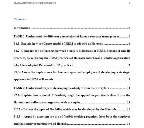 Unit 22 Managing Human Resources Sample Assignment Locus Help