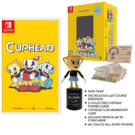 Cuphead Limited Edition Nintendo Switch Skybound Games