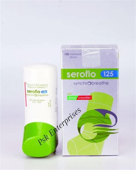 Seroflo 125 Inhaler 120 Mdi In 1 Packet At ₹ 545piece In Nagpur Id