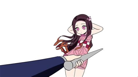 Nezuko Zero Two Dodging Meme Youtube