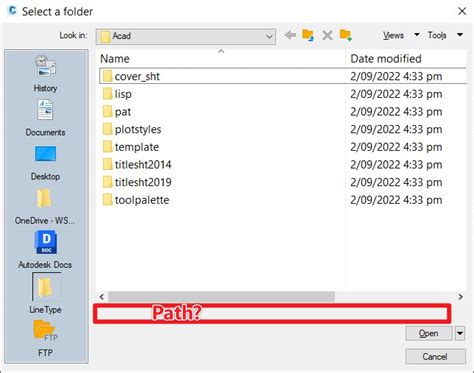 Replace Select A Folder Without Folder Input Dialog With Alternative Browse To Folder