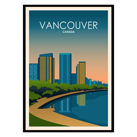 Vancouver Canada Poster Buy Posters And Art Prints At