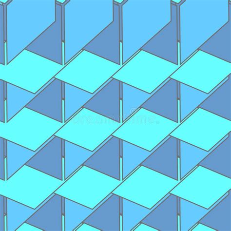 Abstract Seamless 3d Cubes Pattern Stock Illustration Illustration Of Isometric Abstract