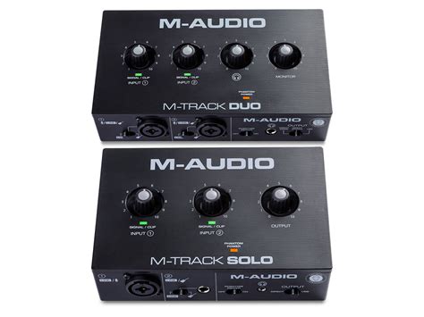 M Audio M Track Solo And Duo Review