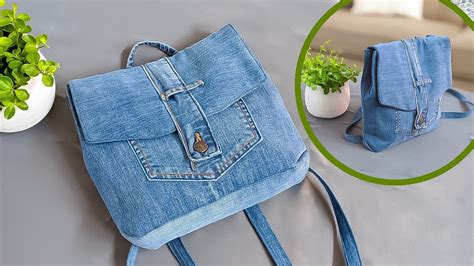 Diy Jeans Backpack Tutorial