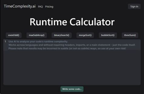 「timecomplexity ai」用 ai 估算程式碼的時間複雜度 關鍵應用