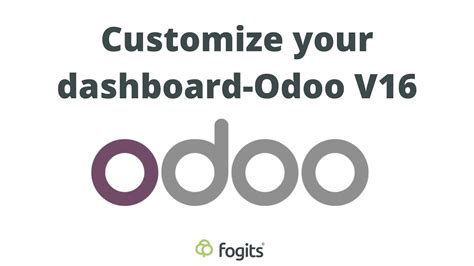 Customize Your Dashboard Odoo V16 Youtube
