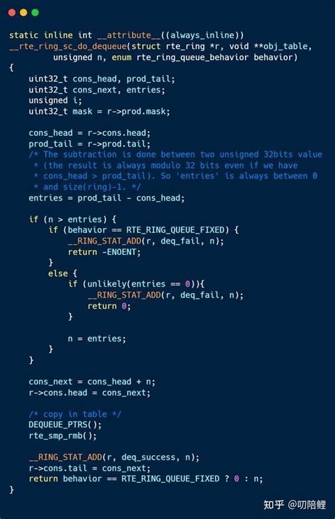 Dpdk 无锁环形队列ring详解 段子解法 知乎