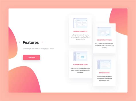 digitech features by anton tkachev web app design web layout design