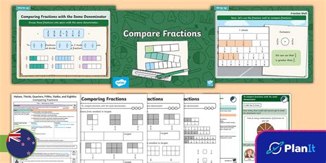 Phase 1 Number Comparing Fractions Teacher Made Twinkl