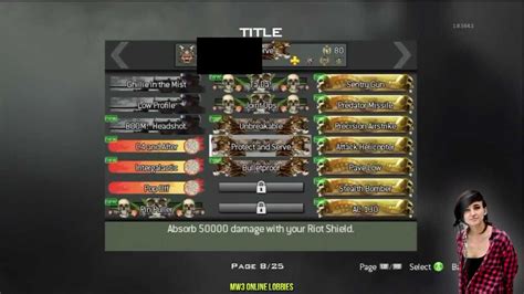 Mw3 Online Modded Lobby Youtube