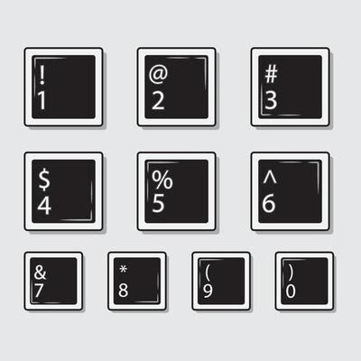 Qwerty Keyboard Vector Art Icons And Graphics For Free Download