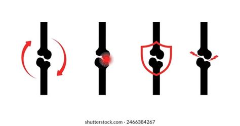 Bone Fracture Icon Set Flat Style Stock Vector Royalty Free 2466384267 Shutterstock