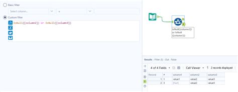 Solved Removing Rows With Null Values From A Specific Col Alteryx Community