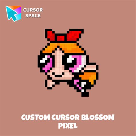 Custom Cursor Custom Cursor Blossom Pixel Cursor Space