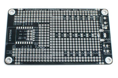 Solderable Breadboard And Esp32 Esp8266 Esp01 Module Breakout With 3 94