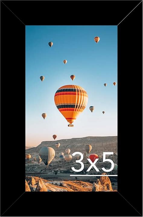 Jcjmy 3x5 Picture Frame Black For Tabletop 3 X 5 Photo