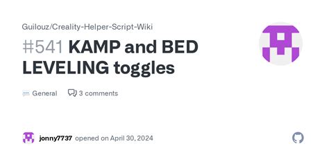 Kamp And Bed Leveling Toggles · Guilouz Creality Helper Script Wiki