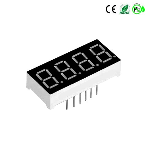 Oem 0 36 Inch 4 Digit 7 Segment Led Display White Color Customized