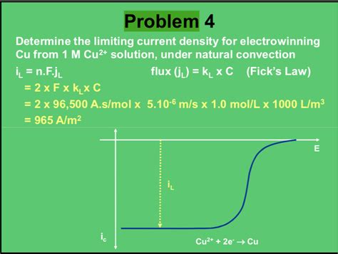 [solved] Determine The Limiting Current Density For Electr