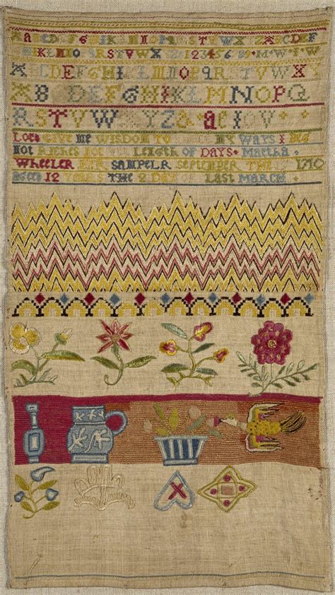 Sampler Wheeler Martha Vanda Explore The Collections