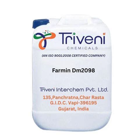 Farmin Dm2098 C14h31n At ₹ 85 Piece Vapi Id 2858400639130