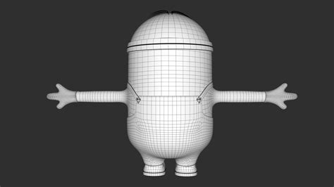 3d Minion Model Turbosquid 2028393