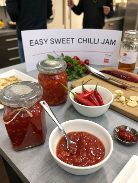 Easy Sweet Chilli Jam Recipe Quick And Versatile Kitchenfeast Easy Sweet Chilli Jam Recipe Quick And Versatile Kitchenfeast