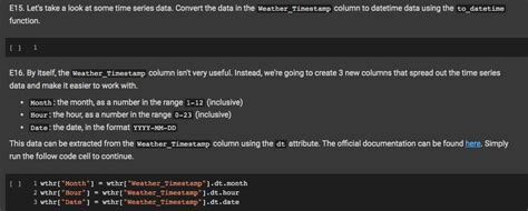 Solved Part 2 Weather Data Although This Data Set Has Lots Chegg Com