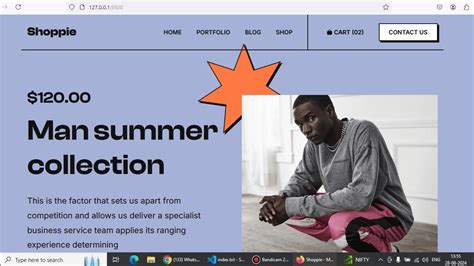 How A Make E Commerce Website Using Html Css And Javascript Youtube