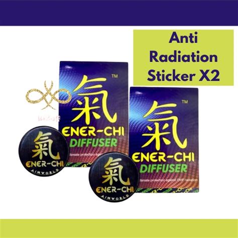 Aim Global Enerchi Diffuser Anti Radiation Sticker Ener Chi Ener Chi