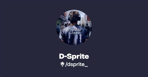 D Sprite Instagram Tiktok Linktree