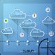 Minimal Infographic Cloud Timeline By Andrew Kras GraphicRiver