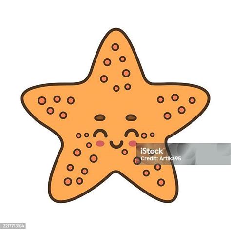 귀여운 불가사리 사랑 스러운 바다 바다 벡터 일러스트 레이 션 0명에 대한 스톡 벡터 아트 및 기타 이미지 0명 갑각류 게 Istock