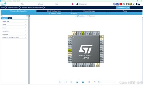 在stm32cubemx中配置 pwm stm32cubemx pwm csdn博客
