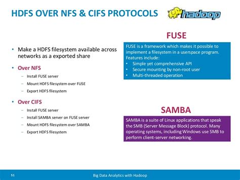 Hdfs Over Nfs And Cifs