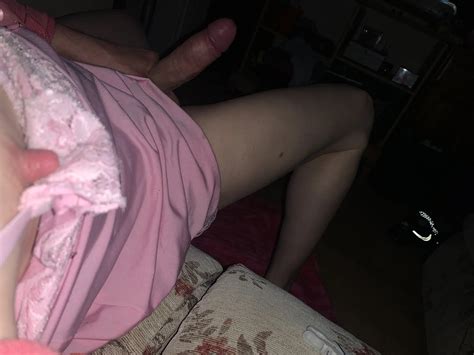 Annienipples A Crossdresser In Pink Lingerie Hard Nipples X 4 Nude