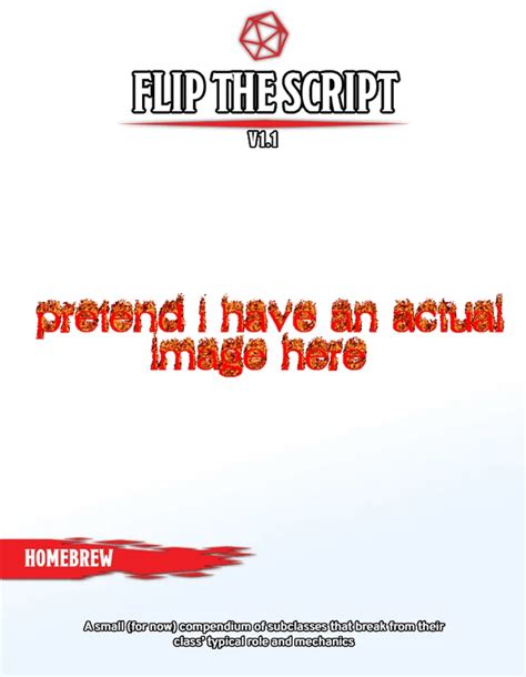 [half reupload] flip the script v1 1 defy your class roles with this