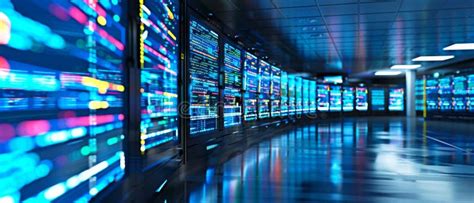 An Image Of Multiple Monitors Showing A Programming Language Program With A System Monitoring