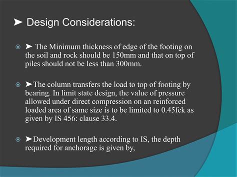Design Of Isolated Foundation Types Of Isolated Foundation PPT