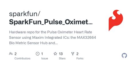 Github Sparkfun Sparkfun Pulse Oximeter Heart Rate Sensor Hardware Repo For The Pulse