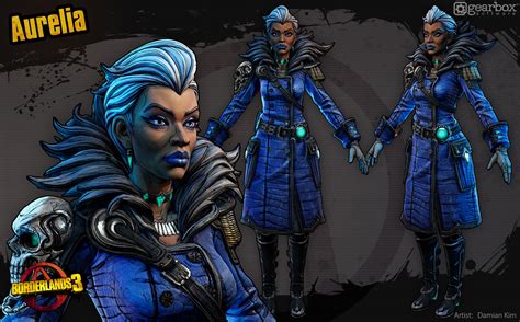 Damian Kim Borderlands 3 Aurelia Character Art