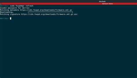 How To Update Computer Firmware In Linux