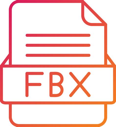 Fbx File Format Icon 29149309 Vector Art At Vecteezy