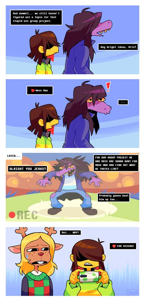 Kris And Susie Realizes That They Havent Started Their Group Project By Akanemnon On Tumblr