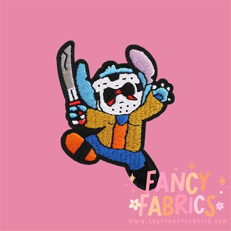 Stitch Jason Iron On Patch Fancy Fabrics